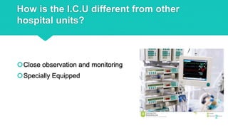 ICU AND IT'S TYPES | PPTX