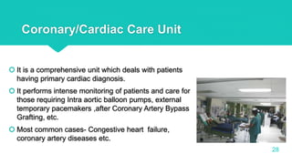 ICU AND IT'S TYPES | PPTX