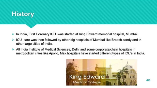 ICU AND IT'S TYPES | PPTX | Lung and Respiratory Health | Diseases and ...