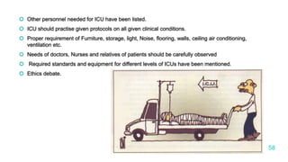 ICU AND IT'S TYPES | PPTX