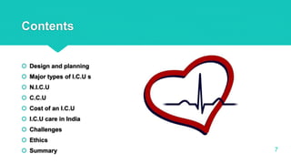 ICU AND IT'S TYPES | PPTX