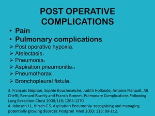 Icu management of respiratory surgeries | PDF