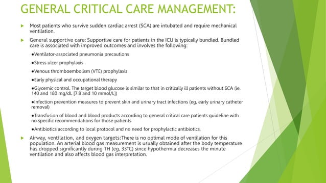 ICU management of the intubated post arrest adult patient.pptx