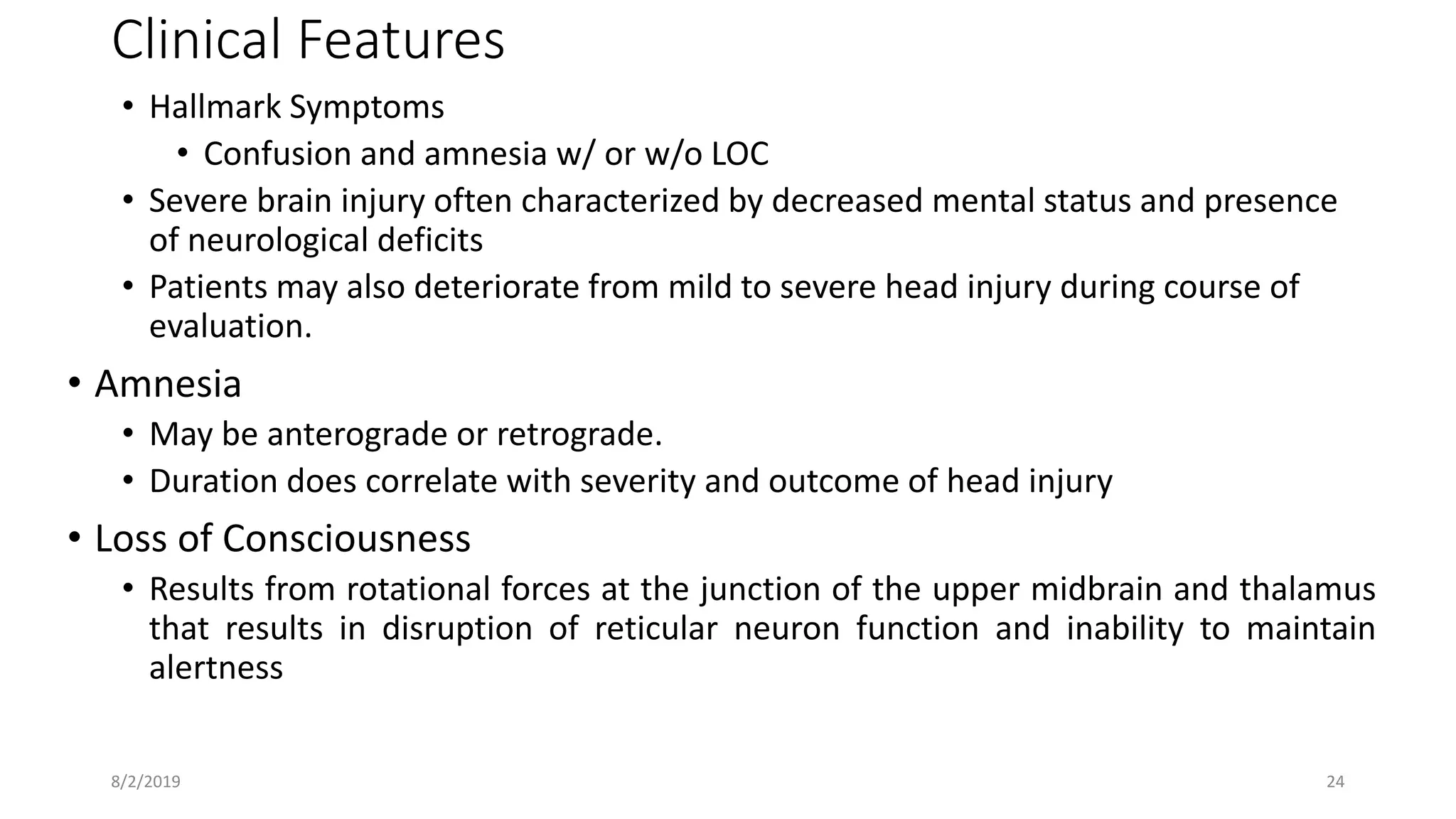 ICU management of traumatic brain injury | PPTX