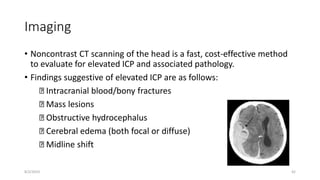 ICU management of traumatic brain injury | PPTX
