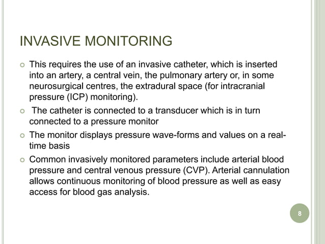 Icu monitoring | PPTX | Heart and Cardiovascular Diseases | Diseases ...