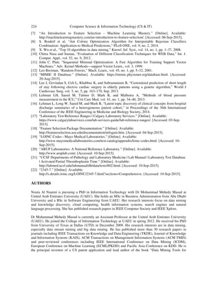 ICU Patient Deterioration Prediction : A Data-Mining Approach | PDF