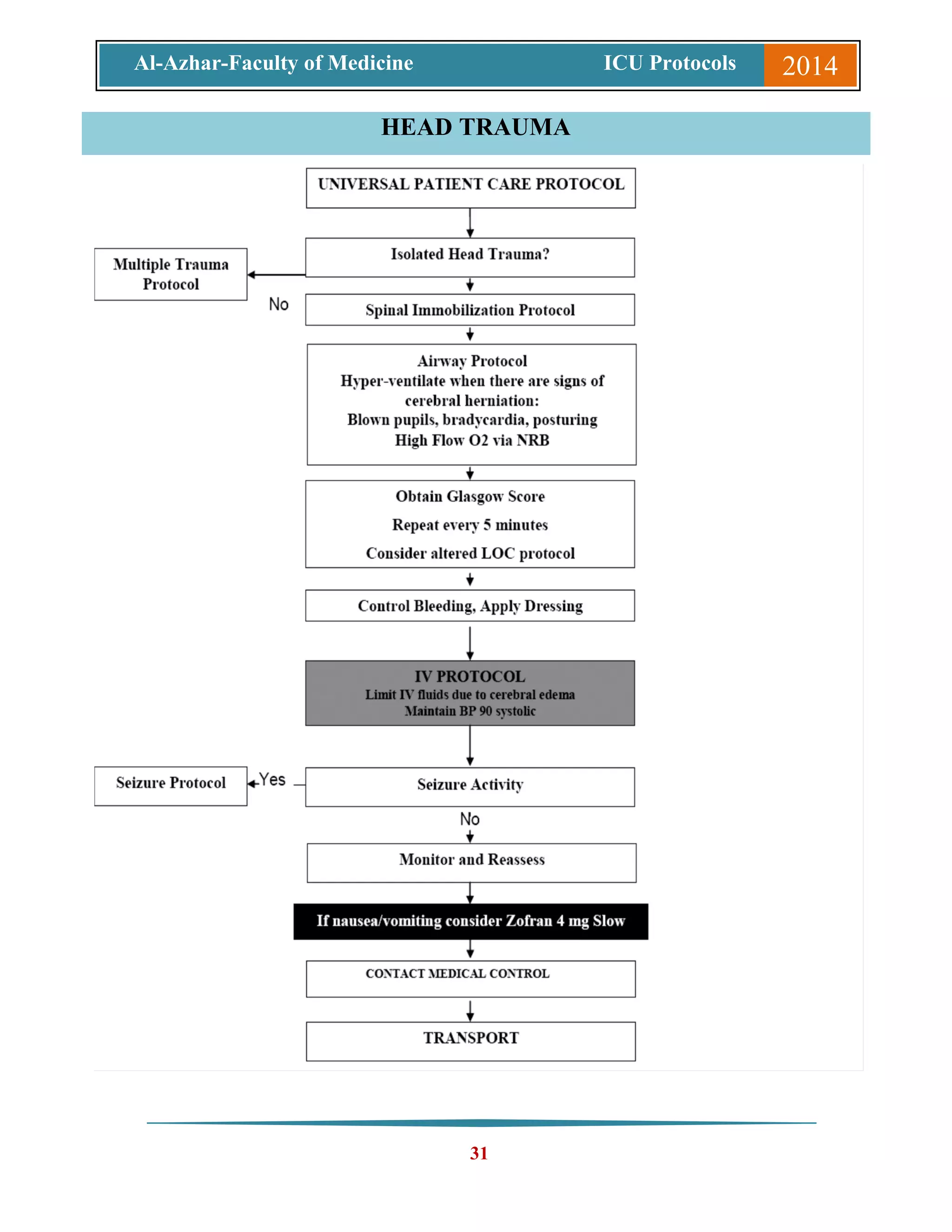 ICU Protocols | PDF