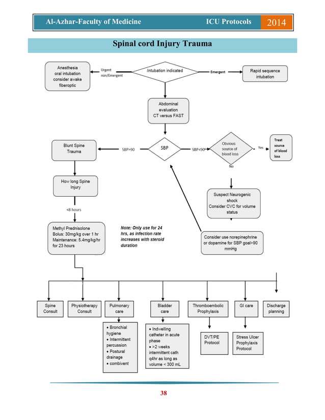 ICU Protocols | PDF | First Aid | Injuries