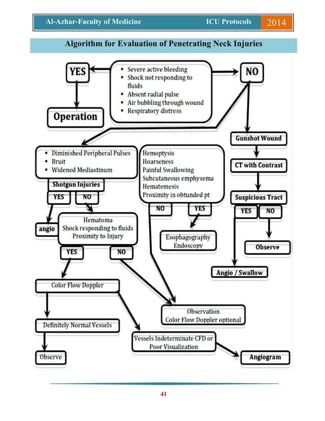 ICU Protocols | PDF | First Aid | Injuries