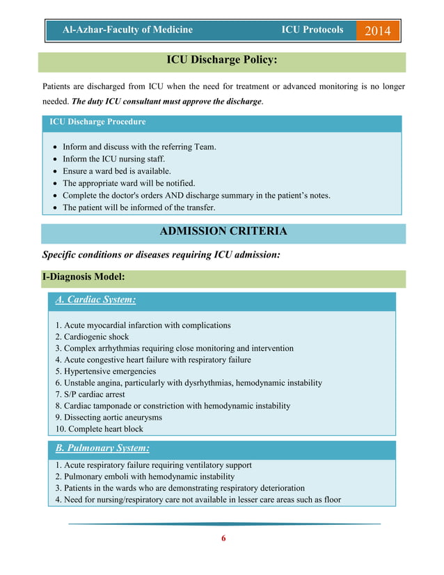 ICU Protocols | PDF | First Aid | Injuries