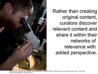 icurate: Digital Tools for Gathering and Sharing Information | PPT