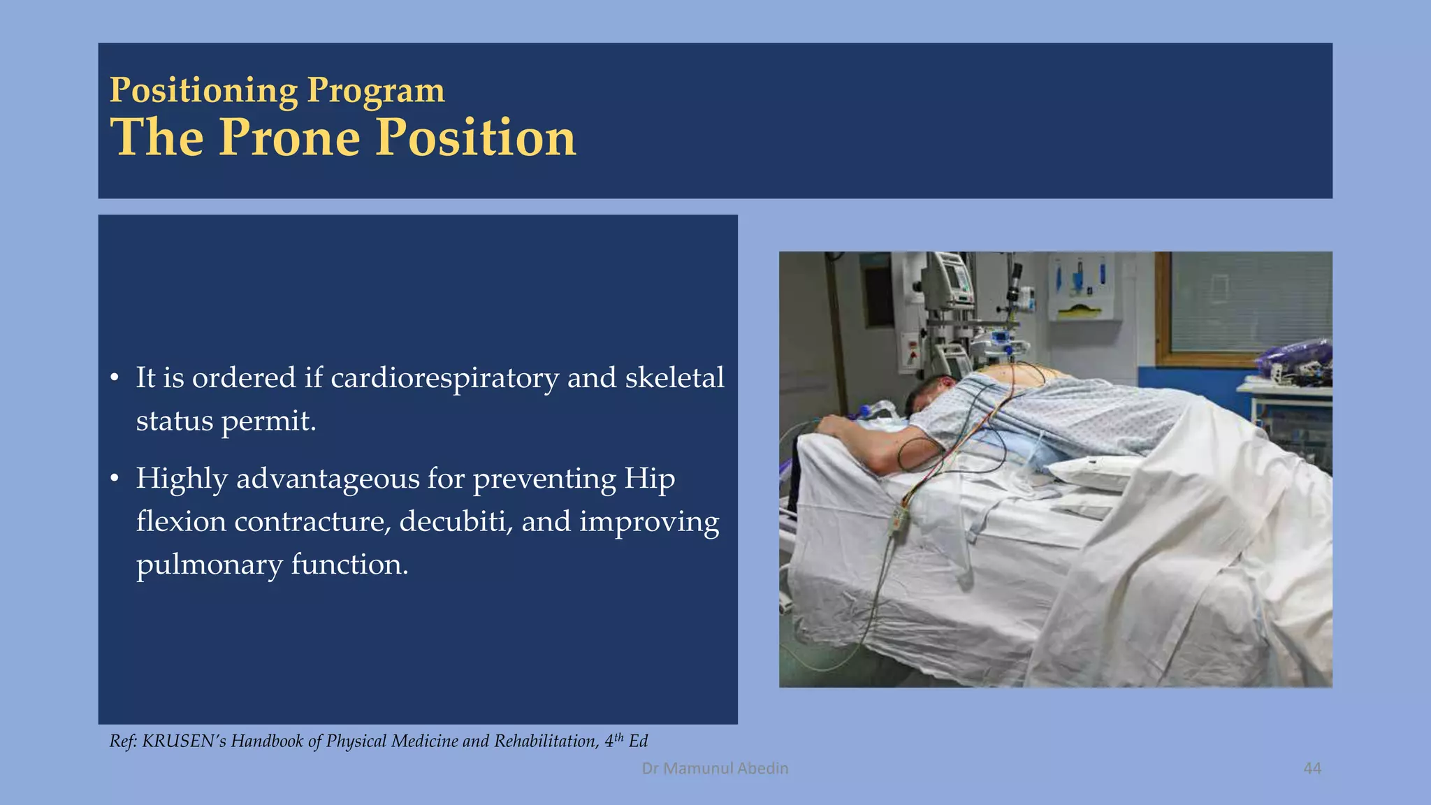ICU Rehabilitation Outline and Protocols.pptx