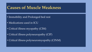 ICU Rehabilitation Outline and Protocols.pptx