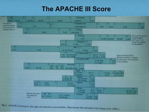ICU Scoring Systems | PPT | Lung and Respiratory Health | Diseases and ...