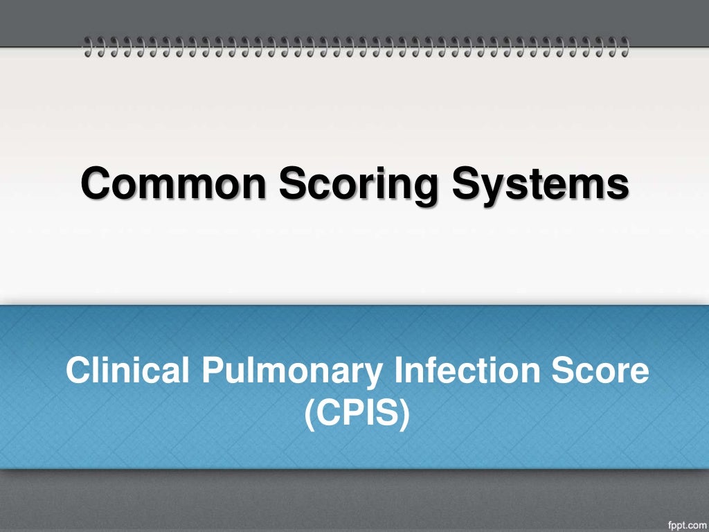 ICU Scoring Systems