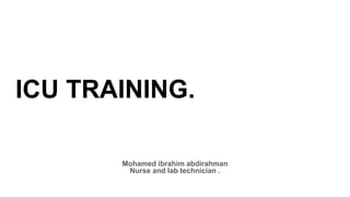 Icu training. (1) | PPT