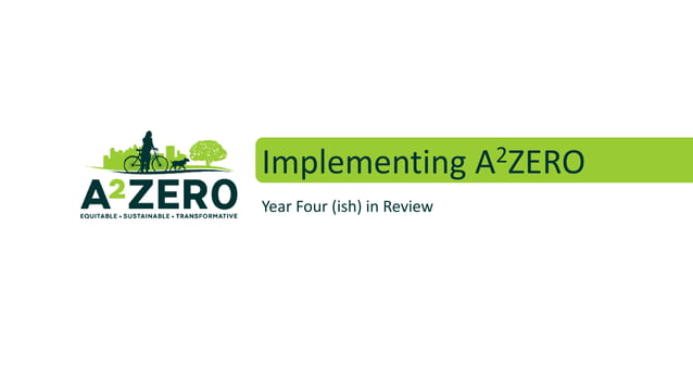 Ann Arbor A2Zero Climate Action - ICV2024 | PPT | Free Download