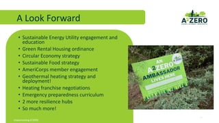 Ann Arbor A2Zero Climate Action - ICV2024 | PPT | Free Download