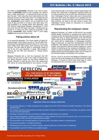 Icv bulletin, march 2012 | PDF