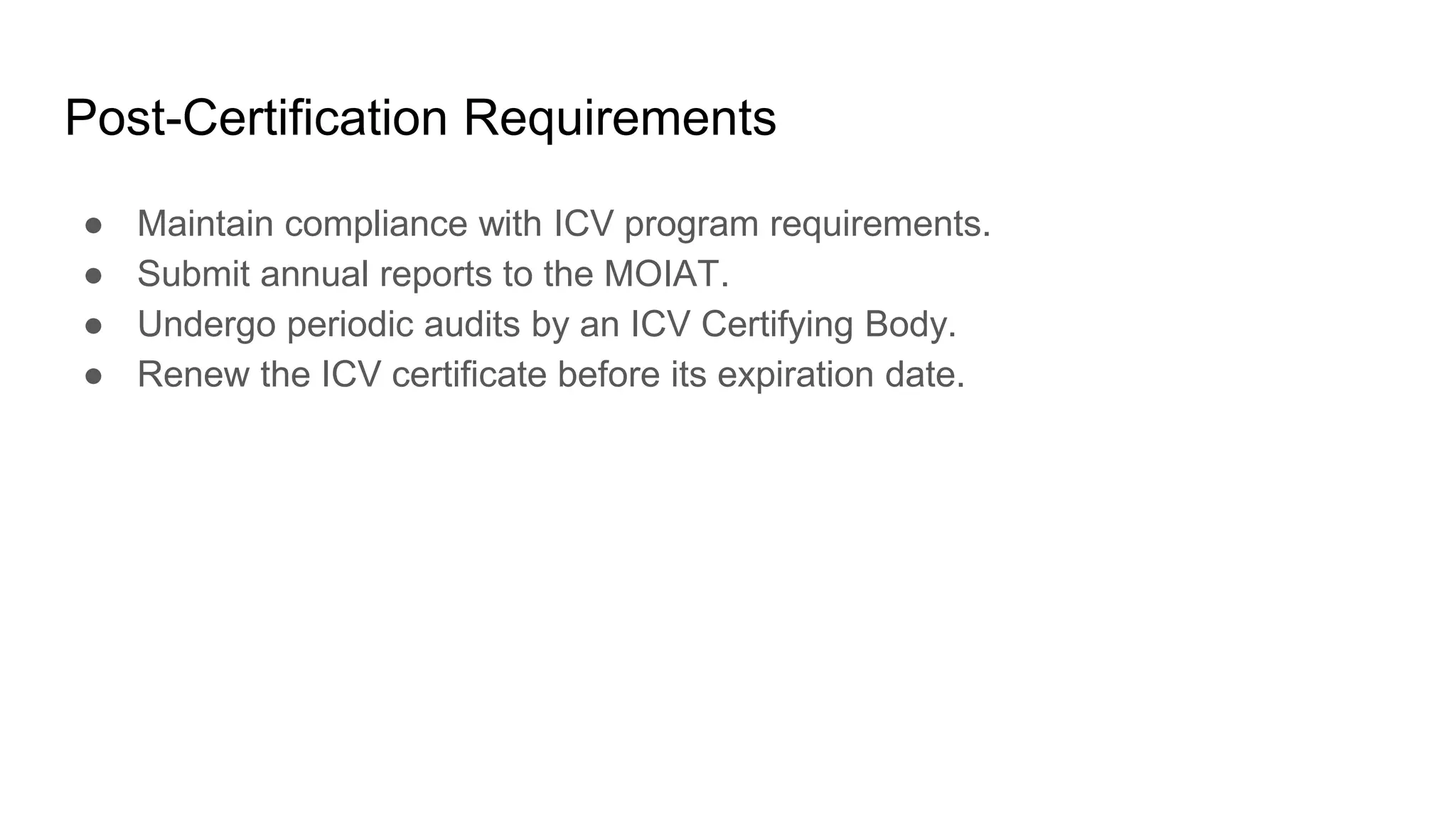 ICV Certificate : Your Guide to Success in the UAE Market | PPTX