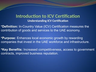 ICV Certification and Evas International.pptx