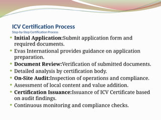 ICV Certification and Evas International.pptx