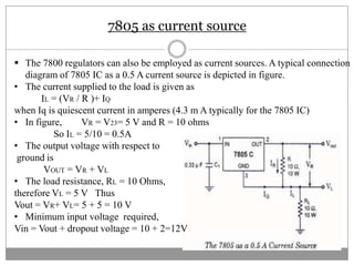 Ic voltage regulators | PPTX