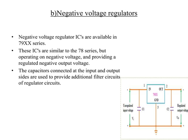 Ic voltage regulators | PPTX