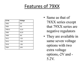 Ic voltage regulators | PPTX