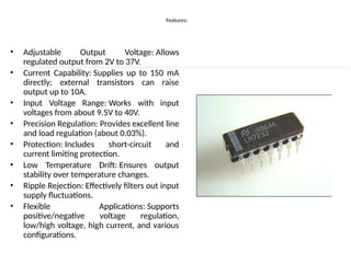 IC VOLTAGE REGULATORS AND CONVERTERS and their application with example ...