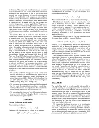 Identifying ghost users using social media metadata - University College London | PDF