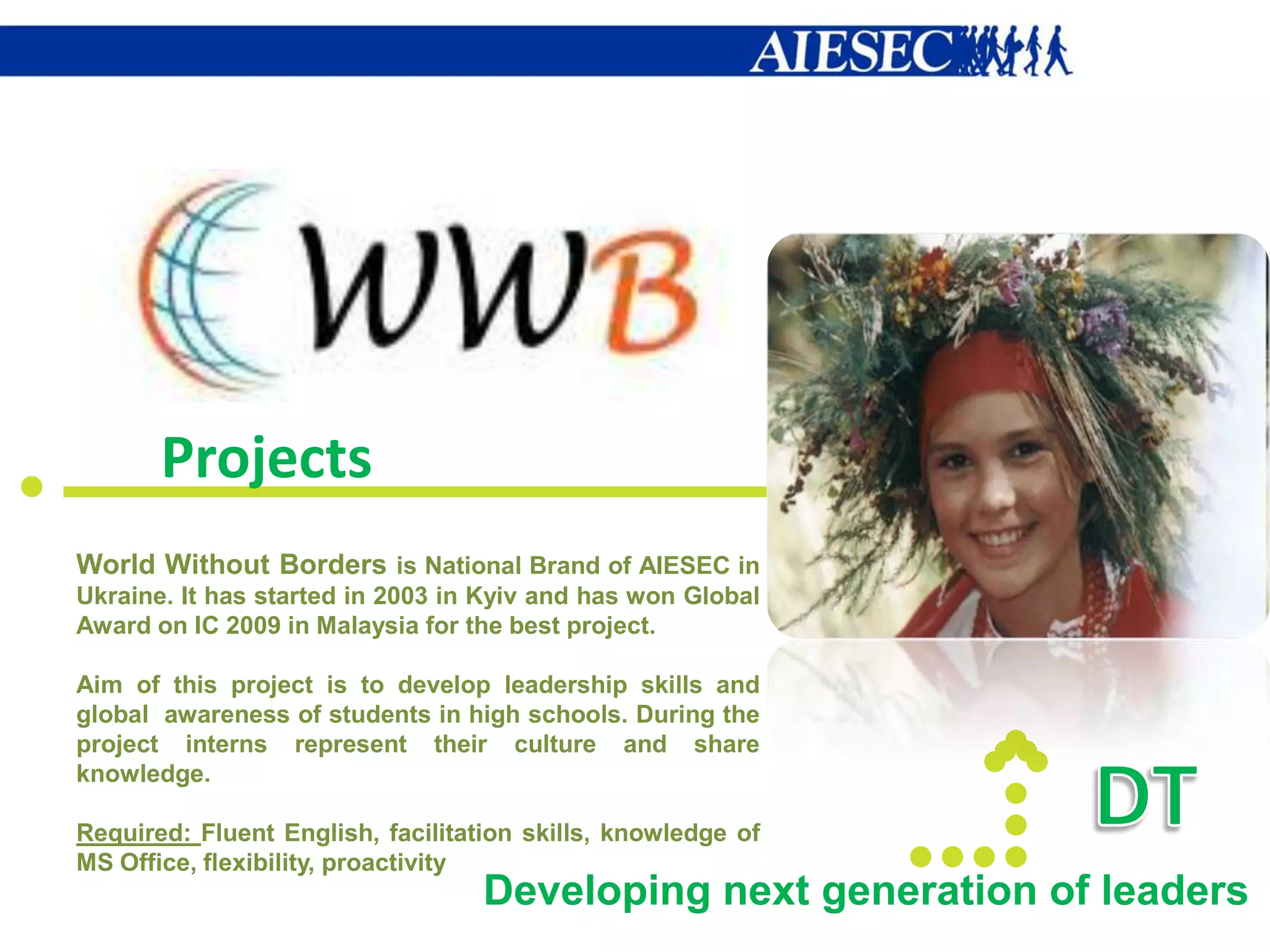 Internship projects | PPT