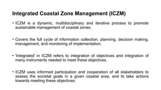 Integrated Coastal Zone Management Powerpoint | PPTX