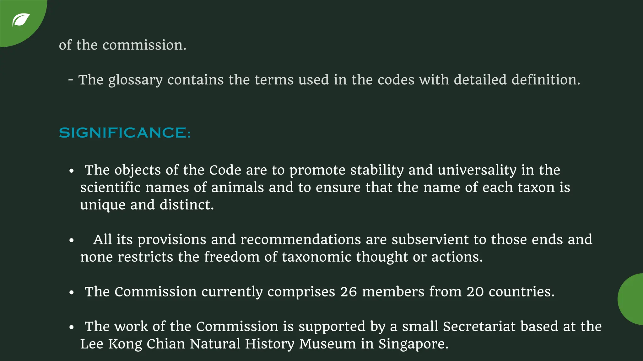 INTERNATIONAL CODE OF ZOOLOGICAL NOMENCLATURE | PDF