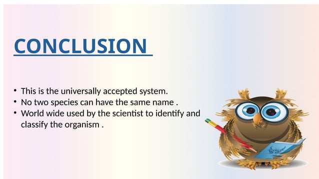 iczn(International Code of Zoological Nomenclature) | PPTX