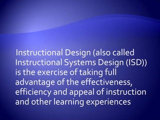 Instructional Design | PPTX