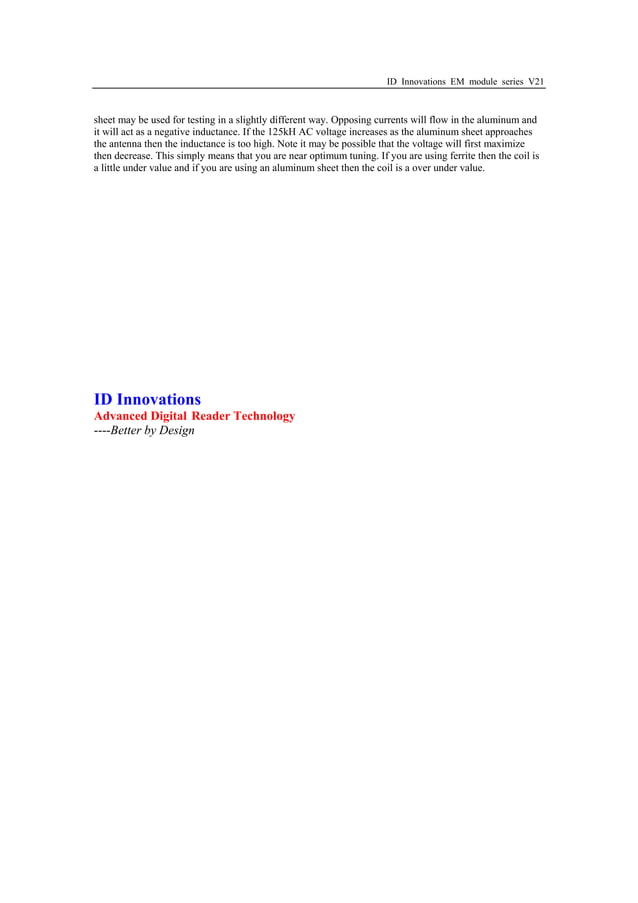 Id 12-datasheet | PDF | Computer Peripherals | Computing