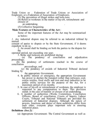 The Industrial Disputes Act, 1947 | DOCX