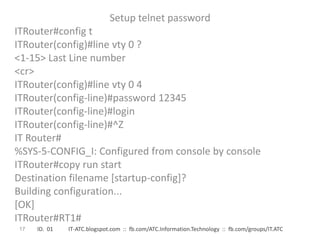 Id. 01 router (computing) | PPTX