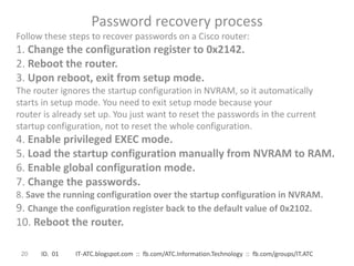 Id. 01 router (computing) | PPTX