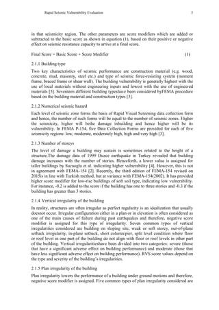 Id 165-rapid seismic vulnerability evaluation of residential buildings ...