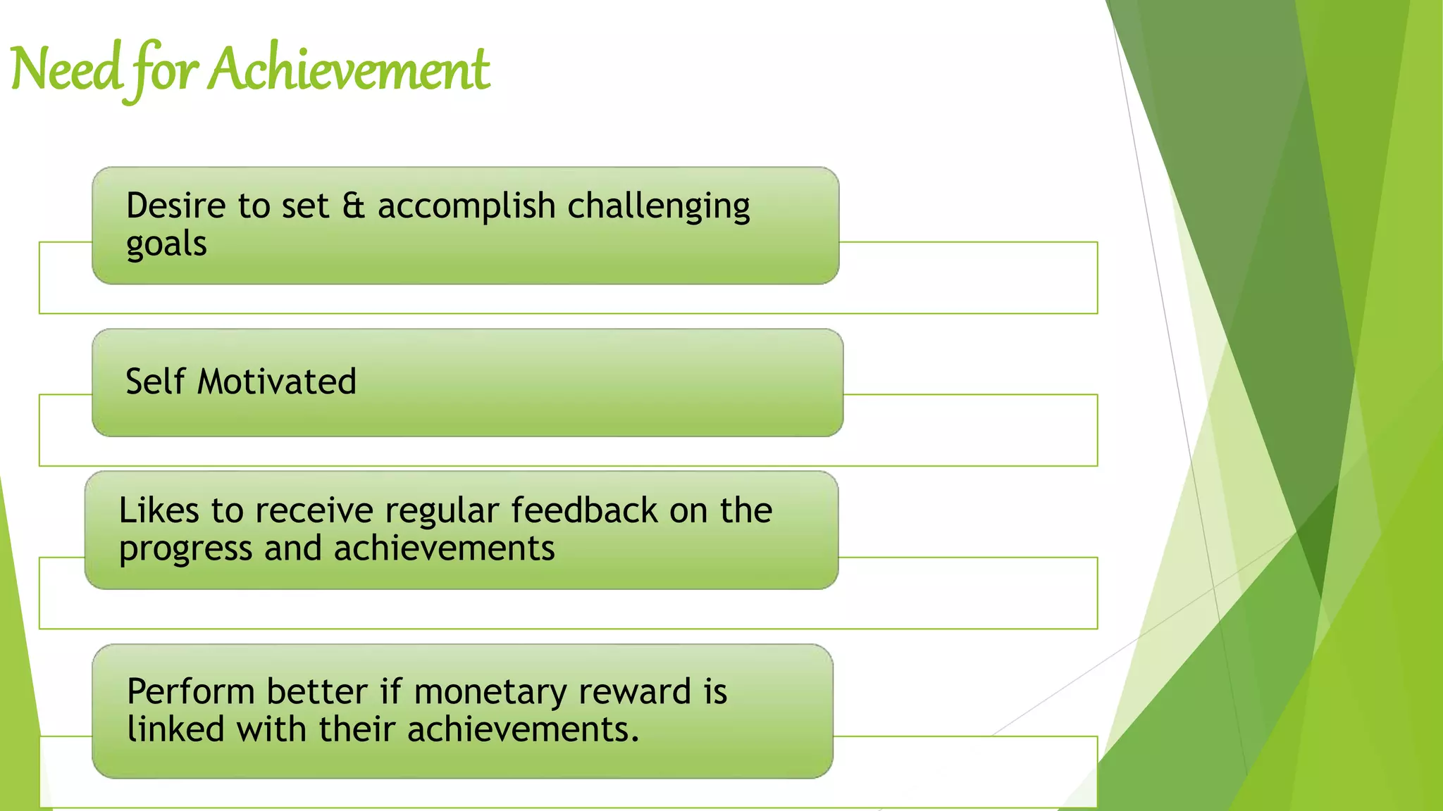 McClelland's Theory of Needs | PPTX