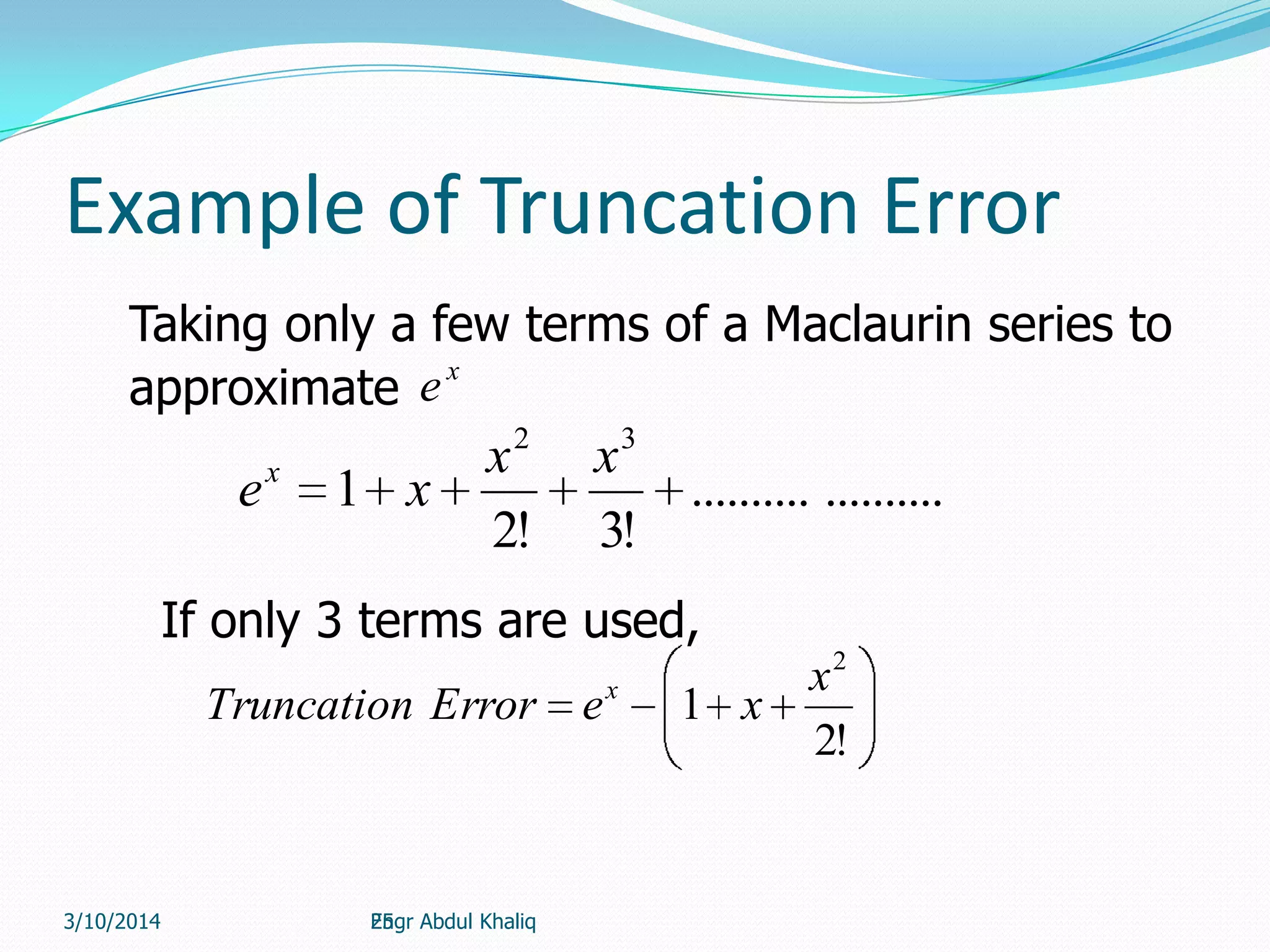 Engineering Numerical Analysis Lecture-1 | PPTX
