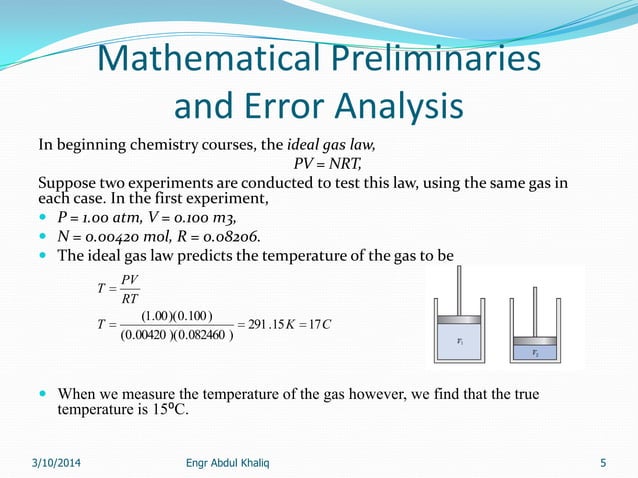 Engineering Numerical Analysis Lecture-1 | PPTX