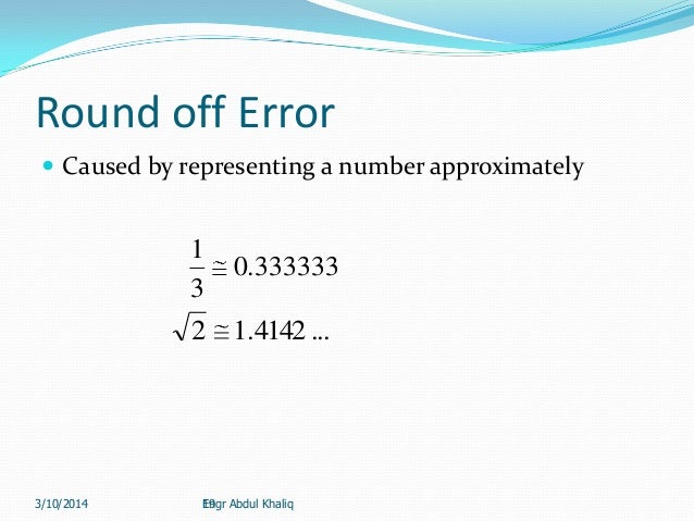 Engineering Numerical Analysis Lecture-1
