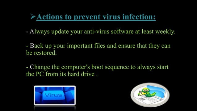 Presentation Slide: Computer Virus | PPTX