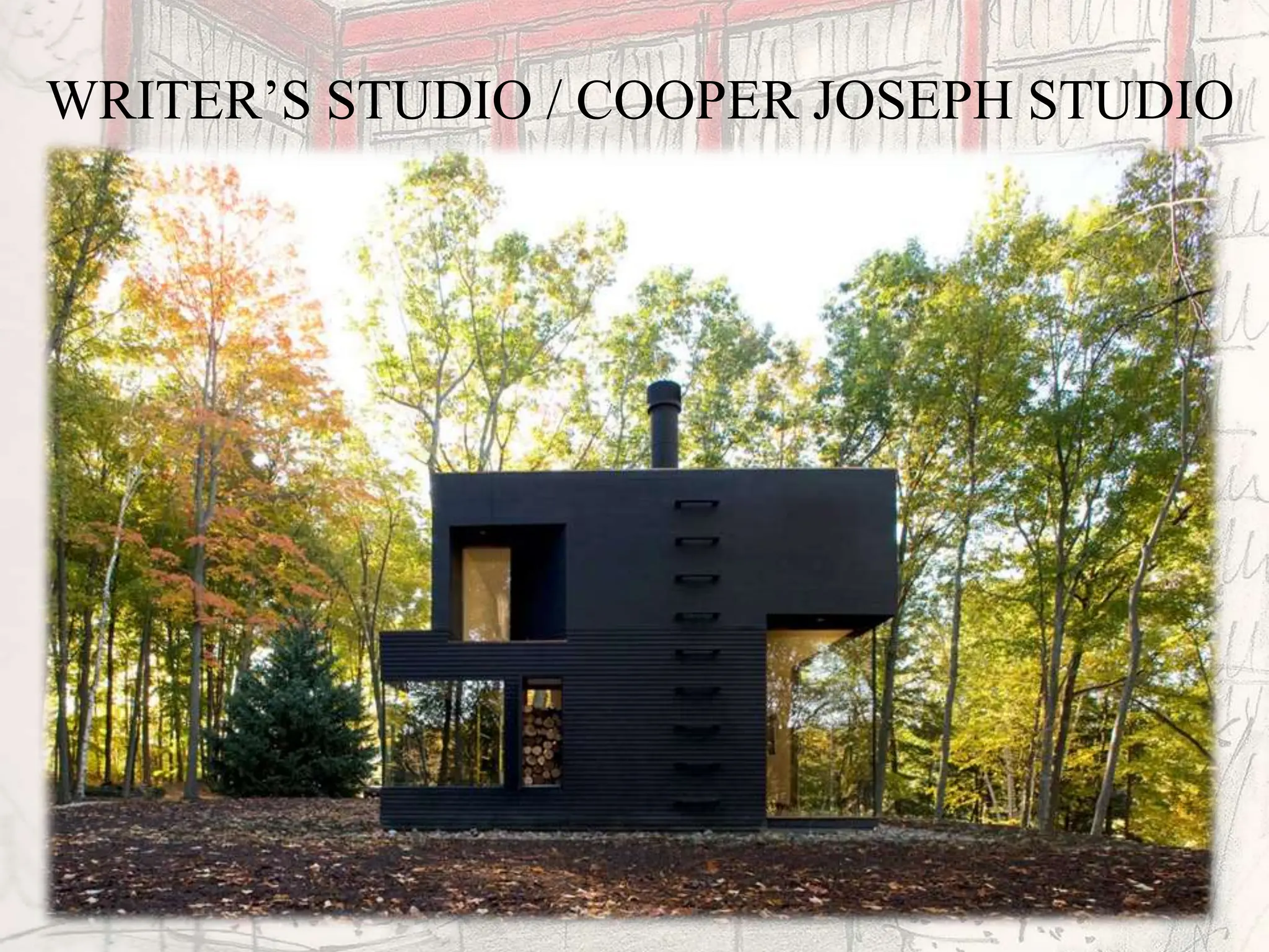 Exploring Writer's Studio Interior Design: A Prototype Case Study | PPTX