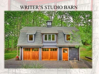 Exploring Writer's Studio Interior Design: A Prototype Case Study | PPTX
