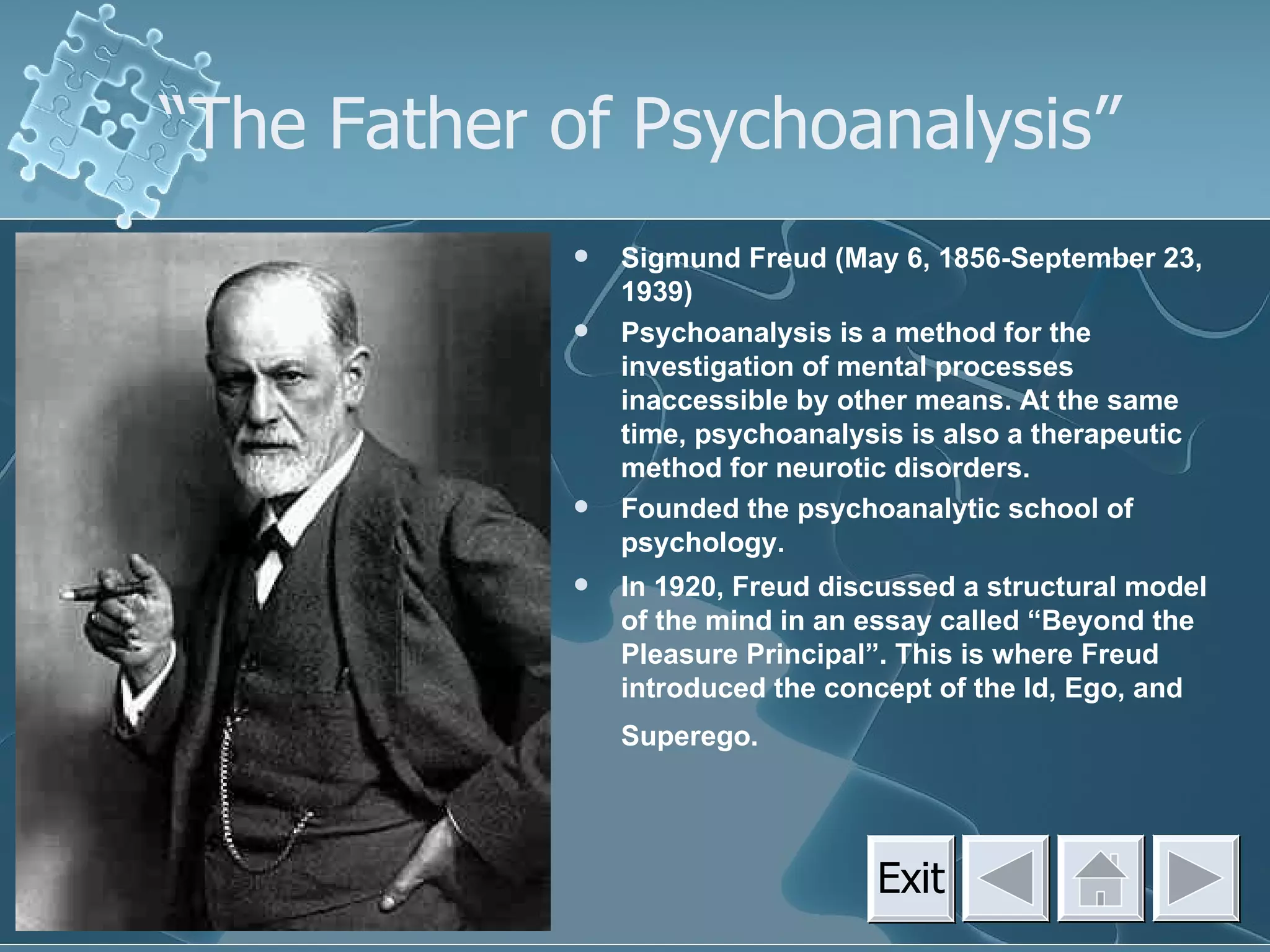 Id, Ego, And Superego Ed205 | PPT